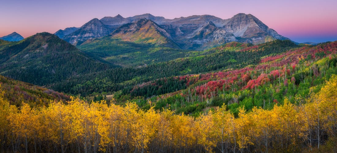 Northern Utah Fall Colors Banner | Action Photo Tours